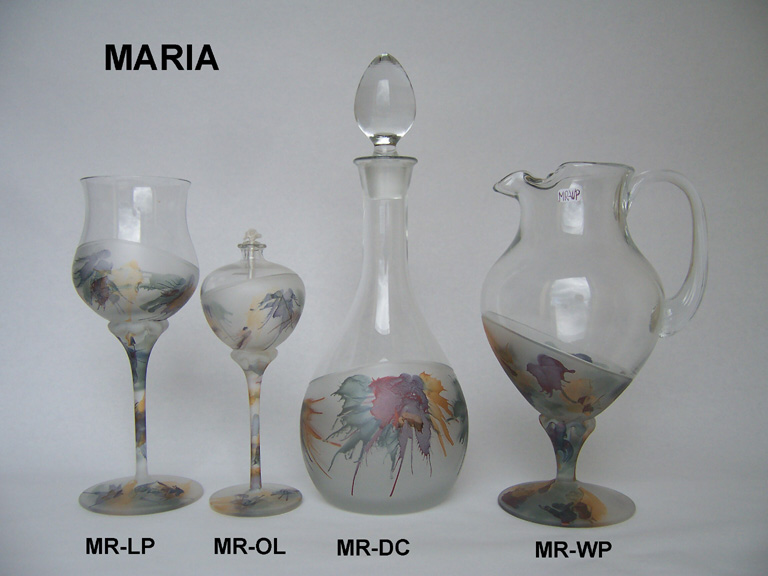 Maria Fine European Handmade Glassware - Hand Blown Romanian Glassware ...
